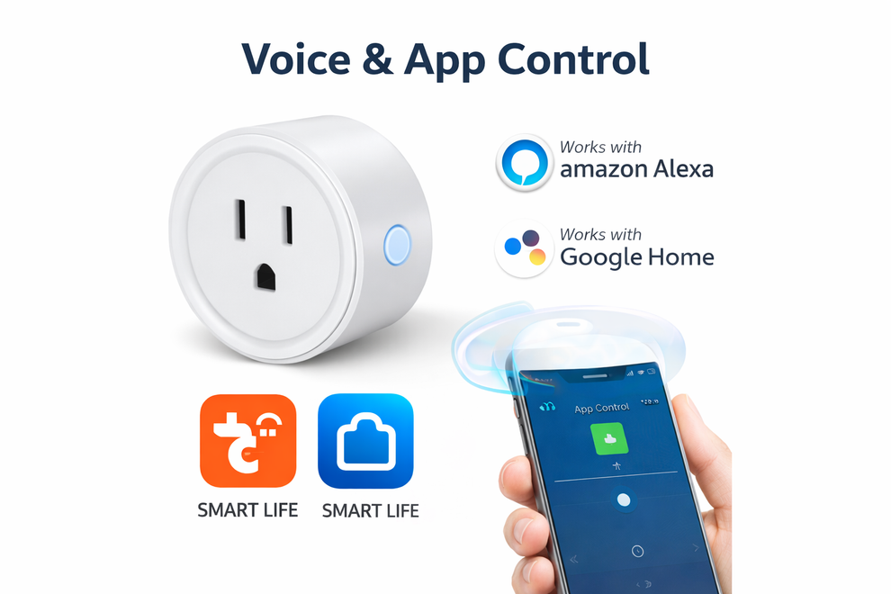 Smart Wi-Fi Plug – Control Your Home From Anywhere – Fixora